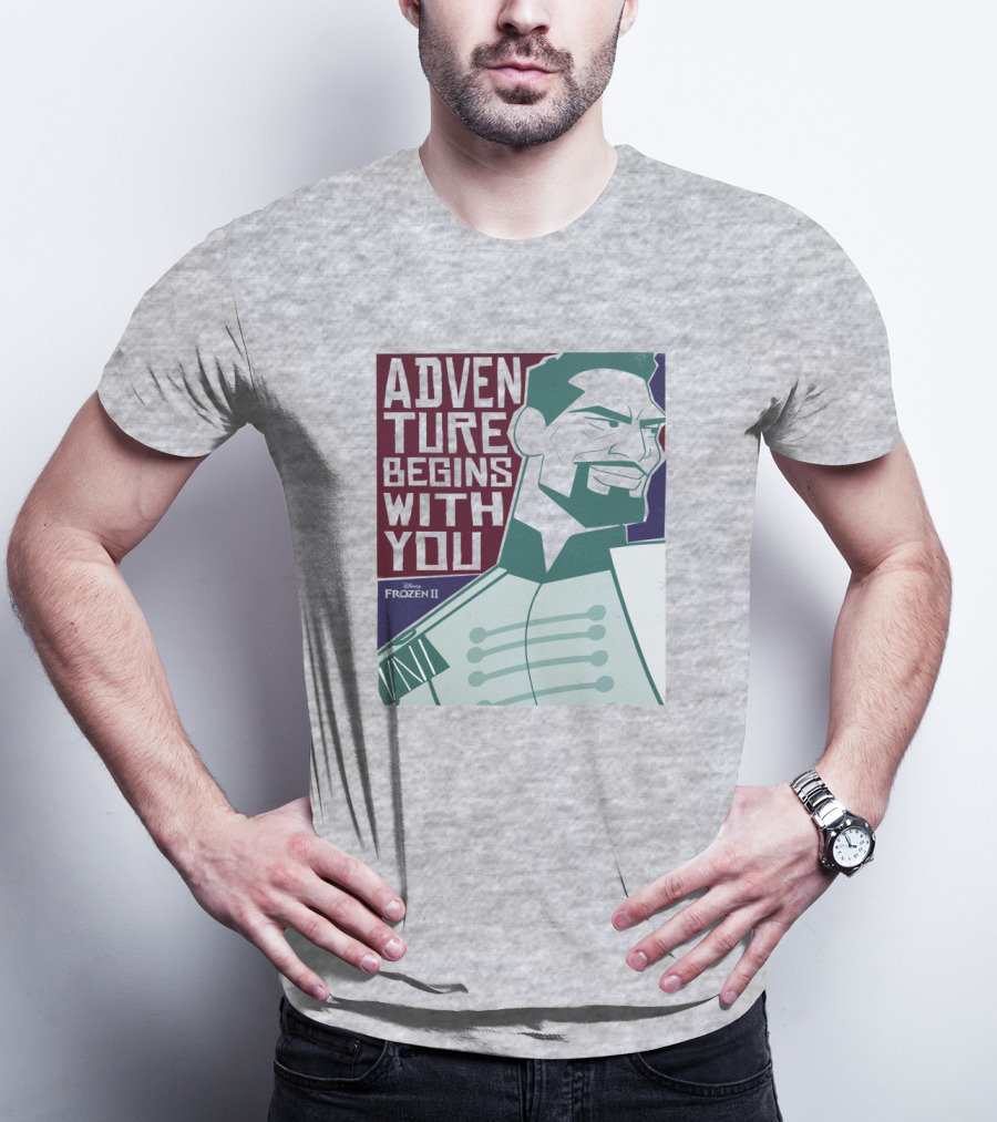 Disney Frozen 2 Adventure Begins With You Matthias T-Shirt