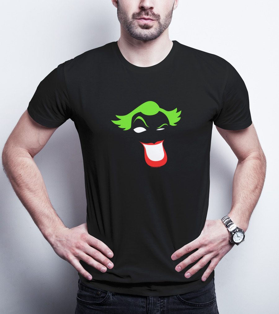 Batman Joker Simplified Iconic Face T-Shirt