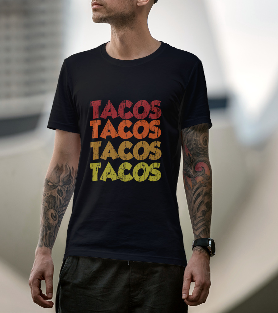 Tacos Retro Vintage Style T-Shirt
