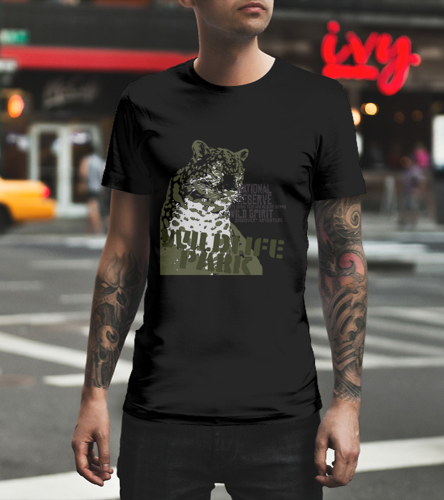 Wildlife Park National Reserve Wild Spirit Discover Adventure T-Shirt