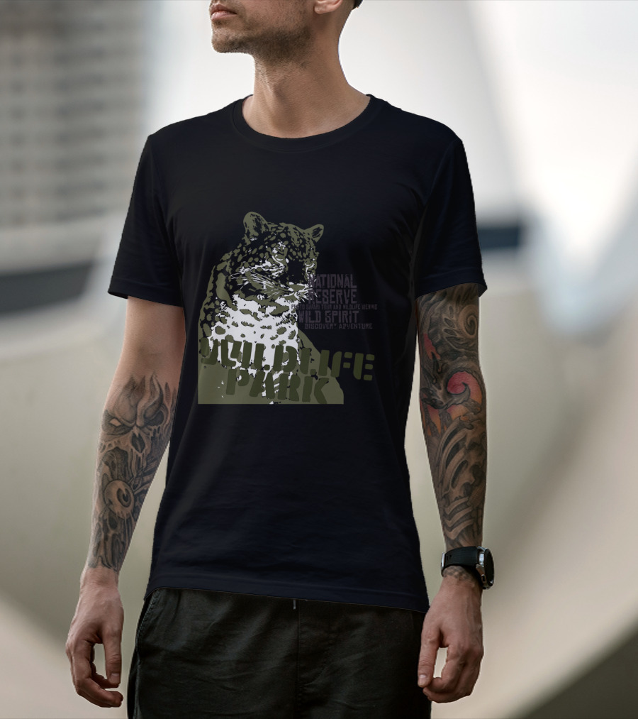 Wildlife Park National Reserve Wild Spirit Discover Adventure T-Shirt