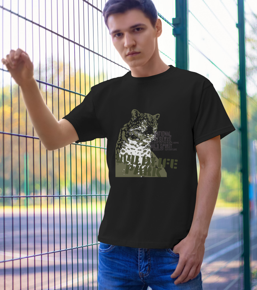 Wildlife Park National Reserve Wild Spirit Discover Adventure T-Shirt
