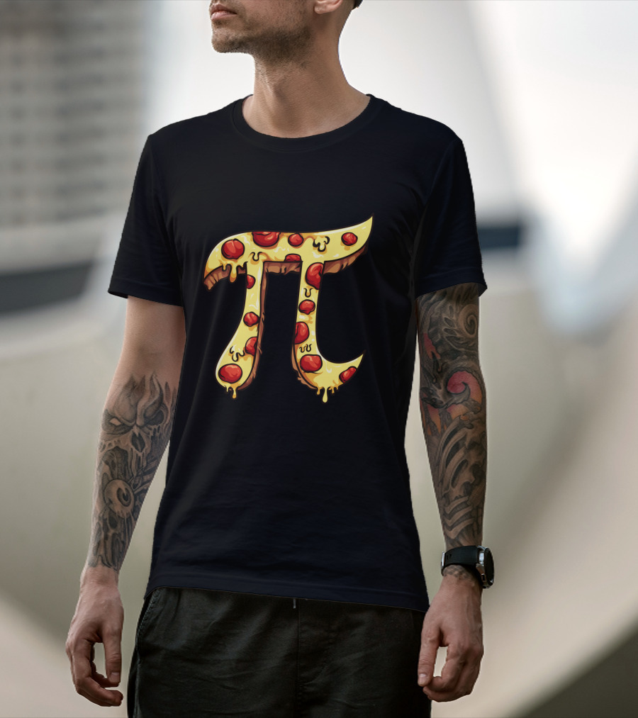 Pizza Pi Funny Math Geek Pi Day 3.14 T-Shirt