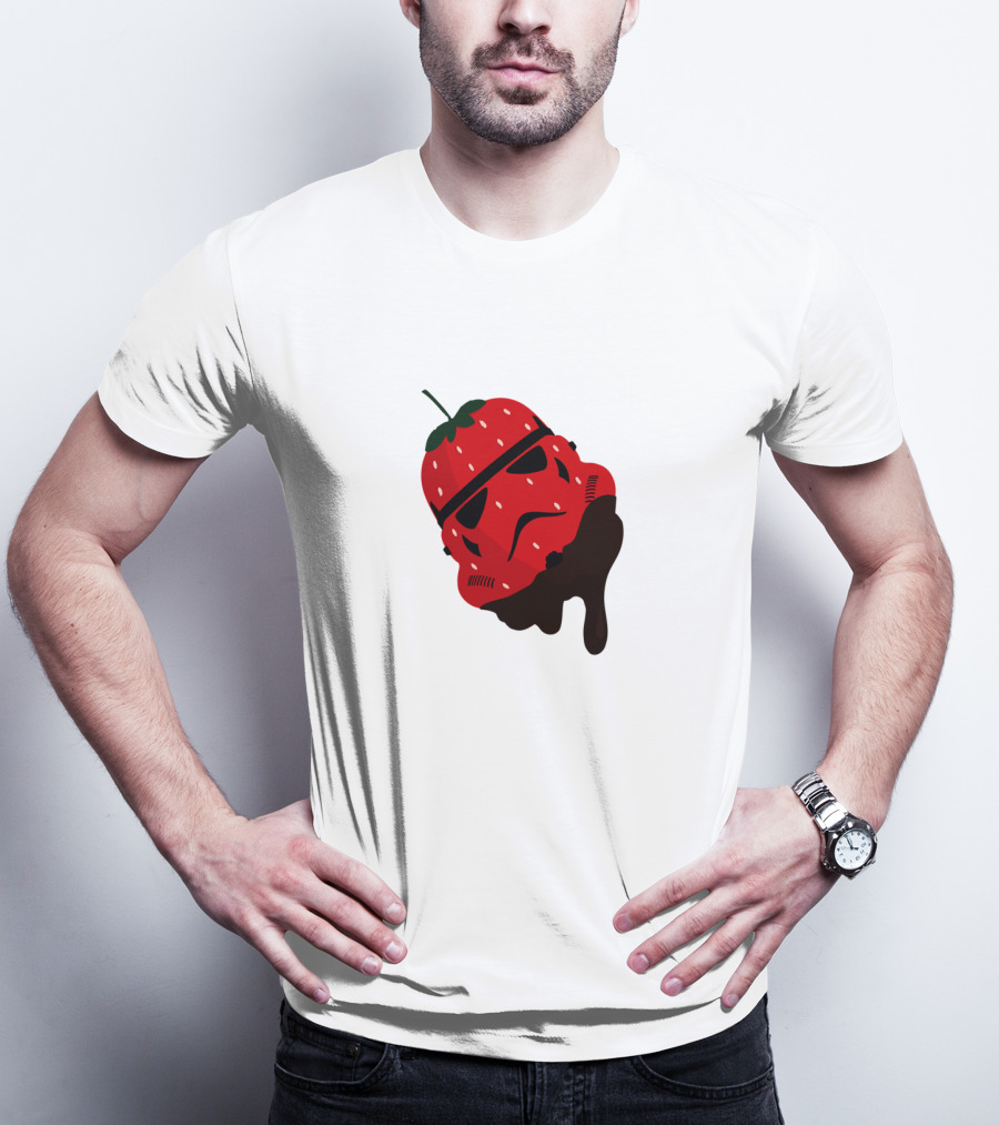 Star Wars Stormtrooper Chocolate Dipped Strawberry T-Shirt
