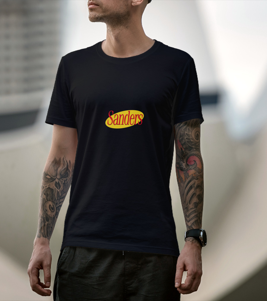Sanders Seinfeld Style Logo Bernie Sanders T-Shirt
