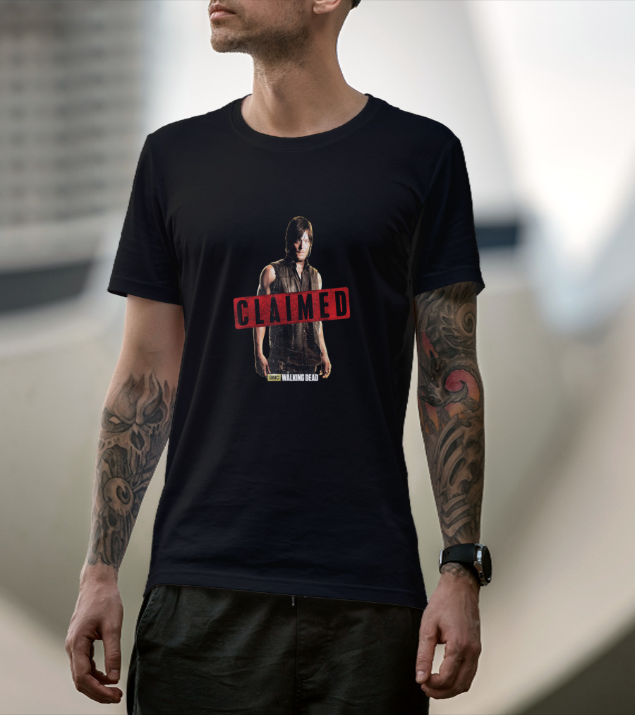 AMC Walking Dead Daryl Dixon Claimed T-Shirt