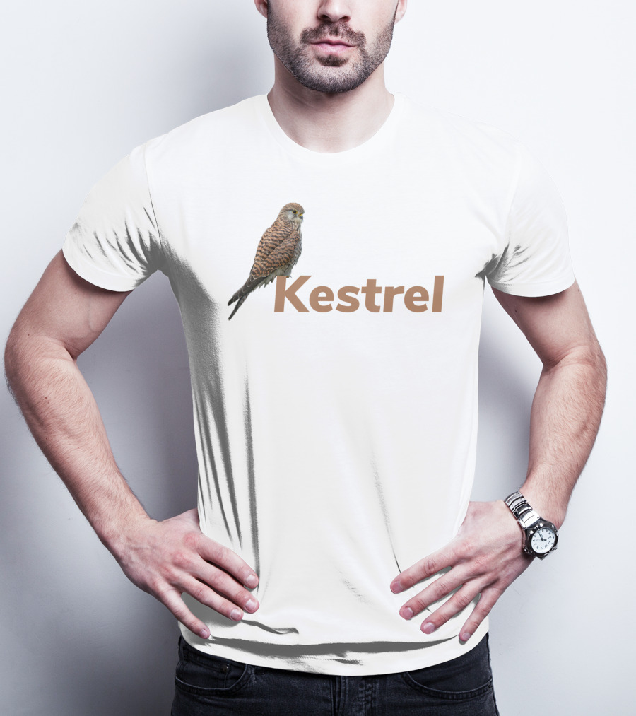 Kestrel Ornithology Falcon Bird Beautiful Falcon Bird T-Shirt
