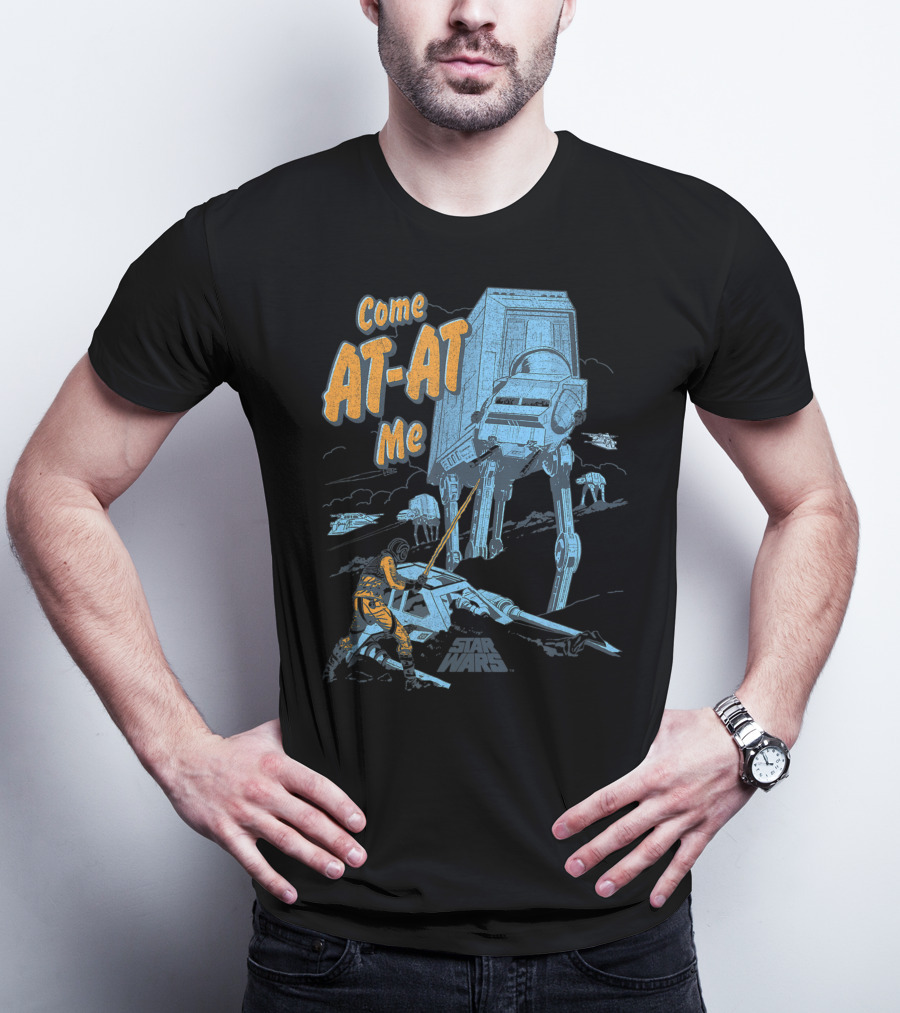 Come AT-AT Me Star Wars The Empire Strikes Back Battle Scene T-Shirt