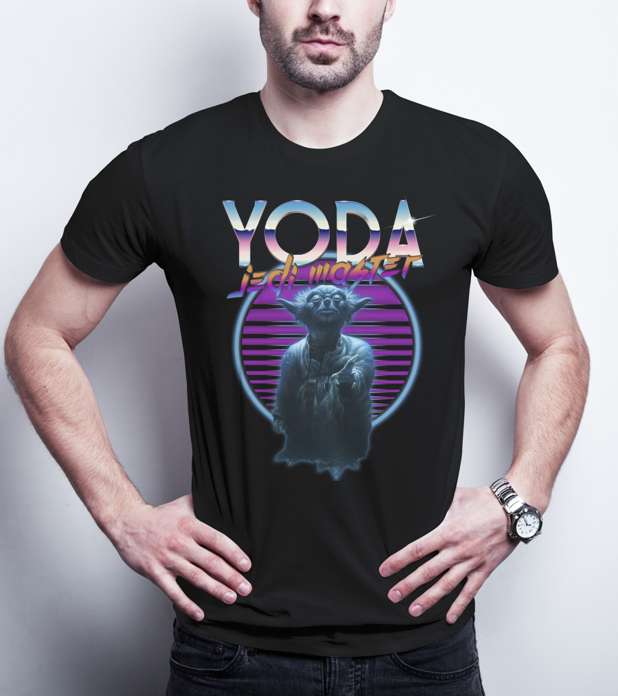 Yoda Jedi Master Star Wars Ultimate Retro 80s T-Shirt