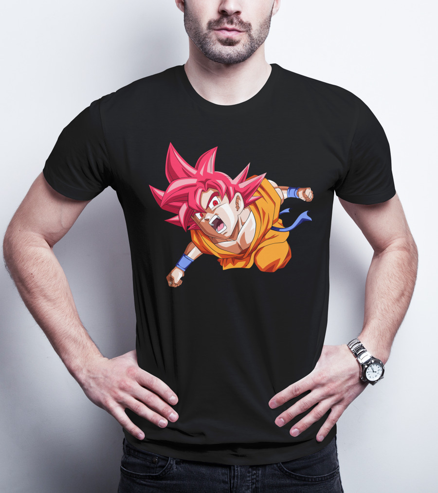 Your Favorite Dragon Ball Super Saiyan Character Iconic Transformation T-Shirt