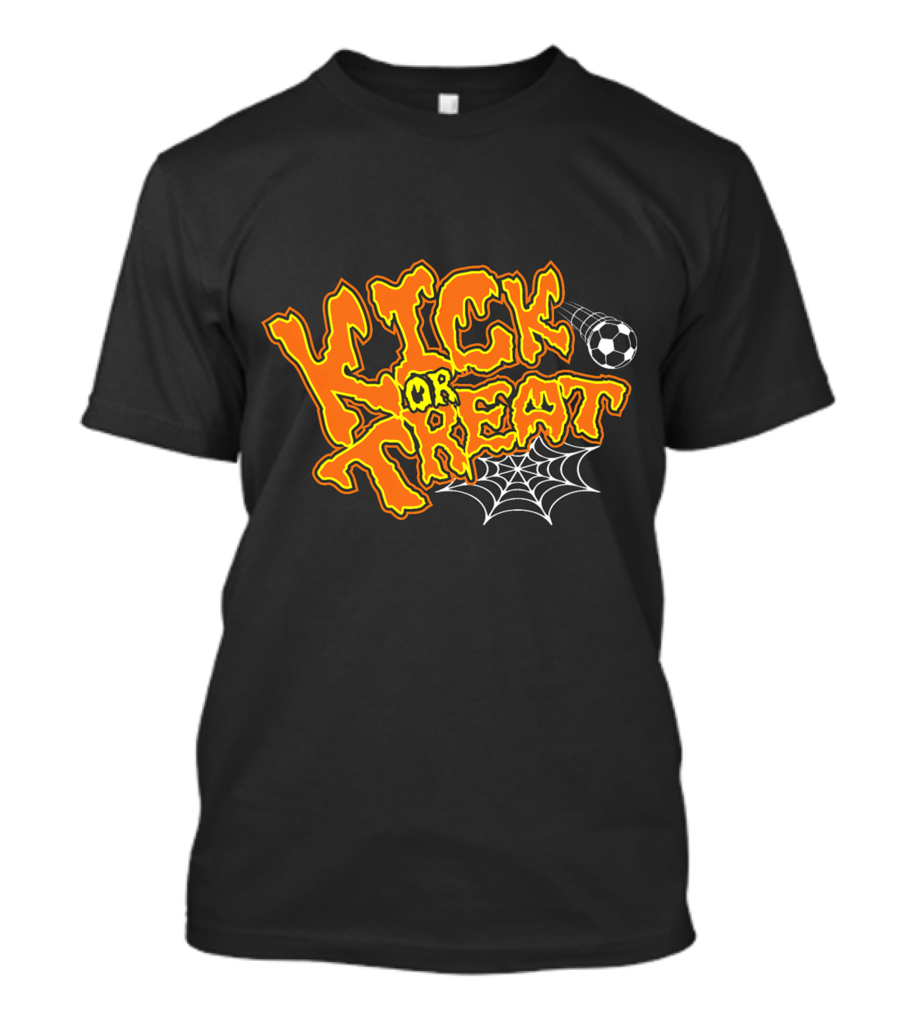 Kick Or Treat Halloween Soccer T-Shirt