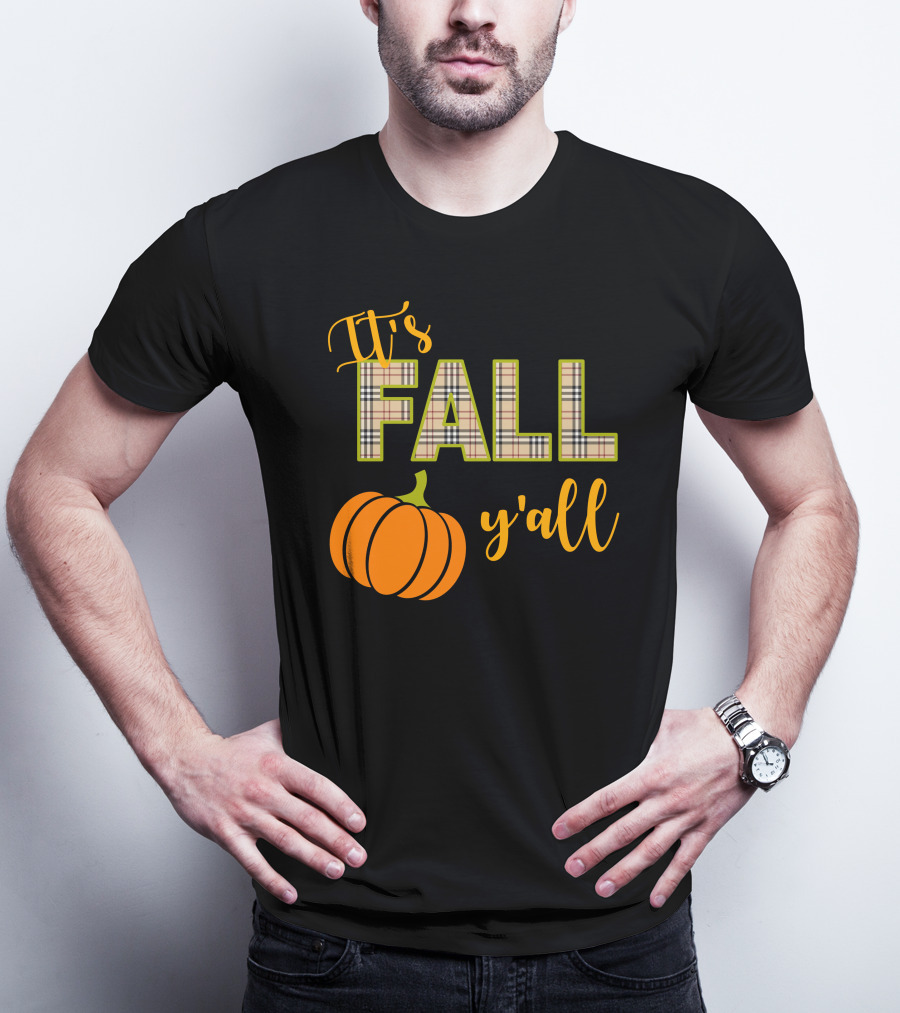 It's Fall Y'all Pumpkin T-Shirt