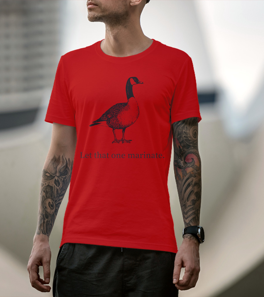 Letterkenny Let That One Marinate Goose T-Shirt