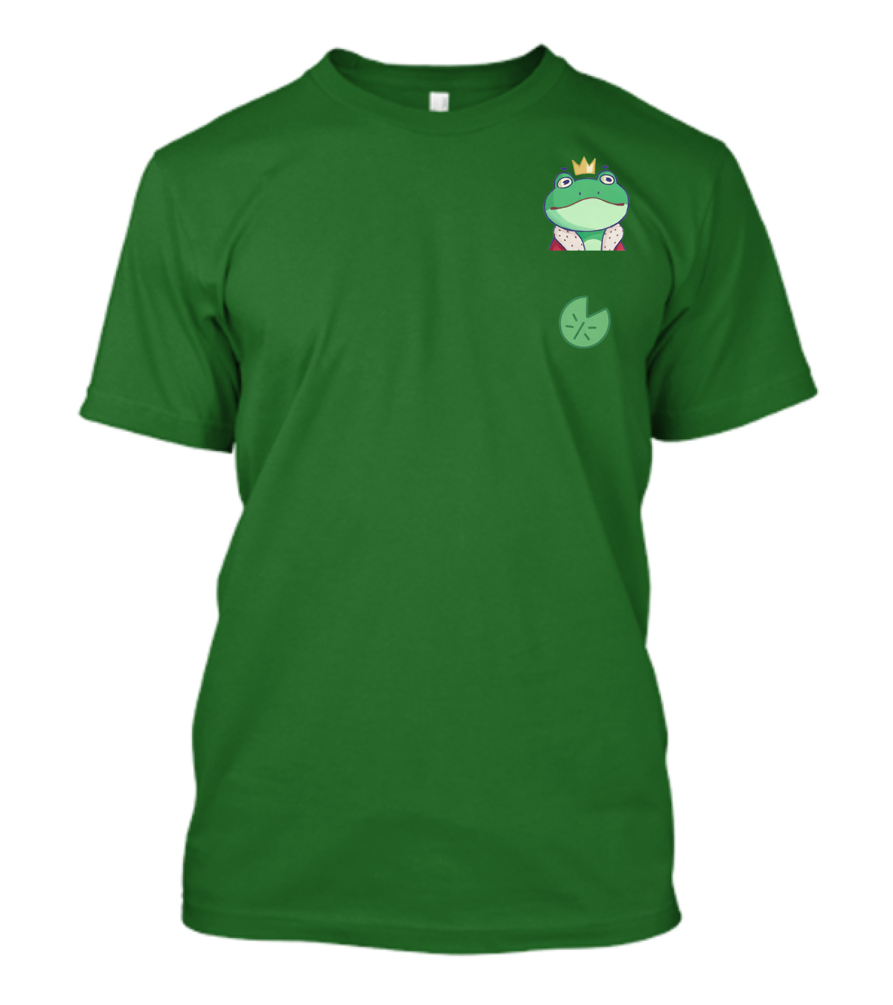 Boomerna Frog King Lily Pad Merch T-Shirt