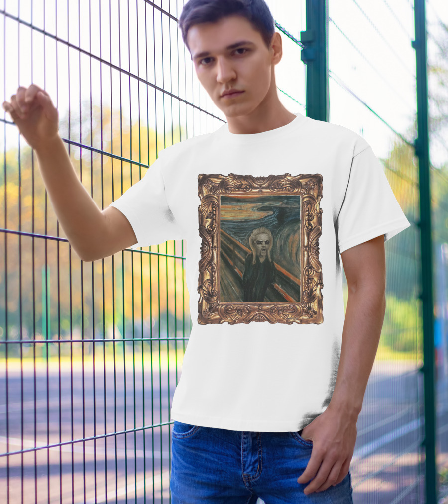 Guy Fieri The Scream Painting T-Shirt