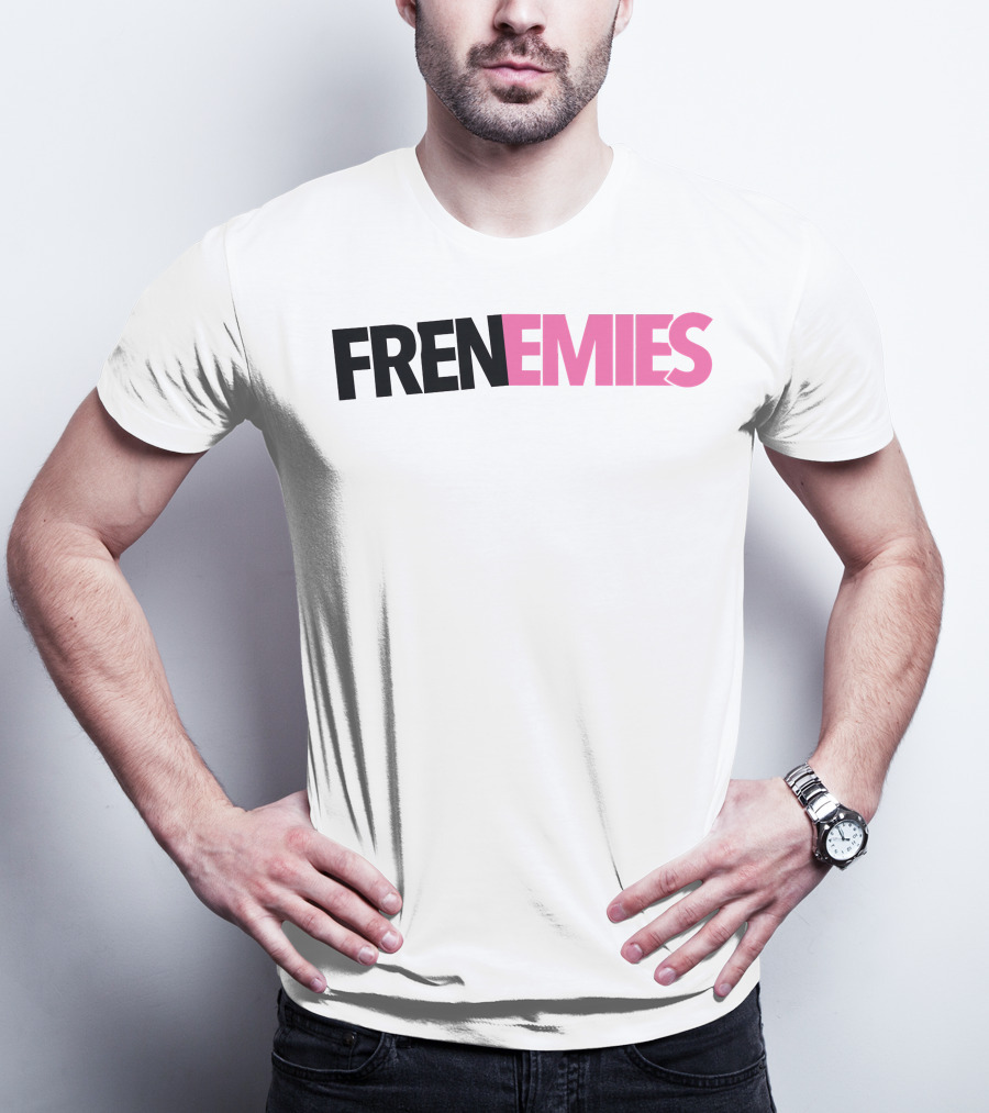 Frenemies Merchandise Logo Bold Pink T-Shirt