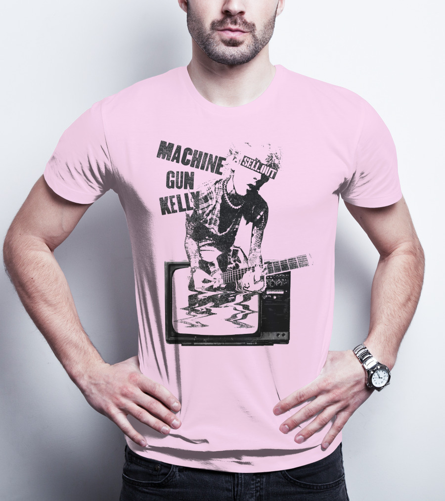 Machine Gun Kelly Sellout TV Guitar T-Shirt