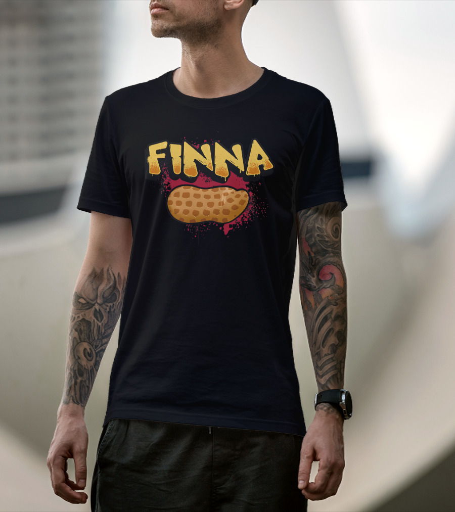 Imdontai Merch Finna Nut Peanuts Graphic Explosion T-Shirt