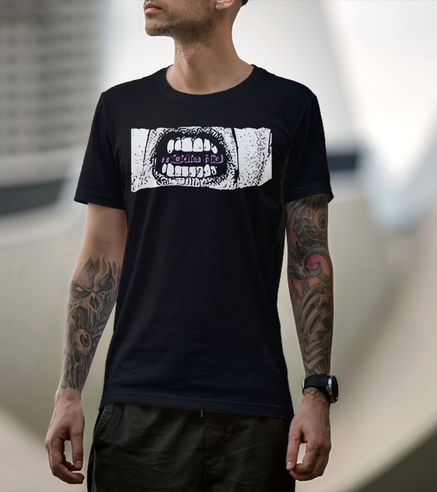 Chris Klemens Merch Mouth Open Text T-Shirt