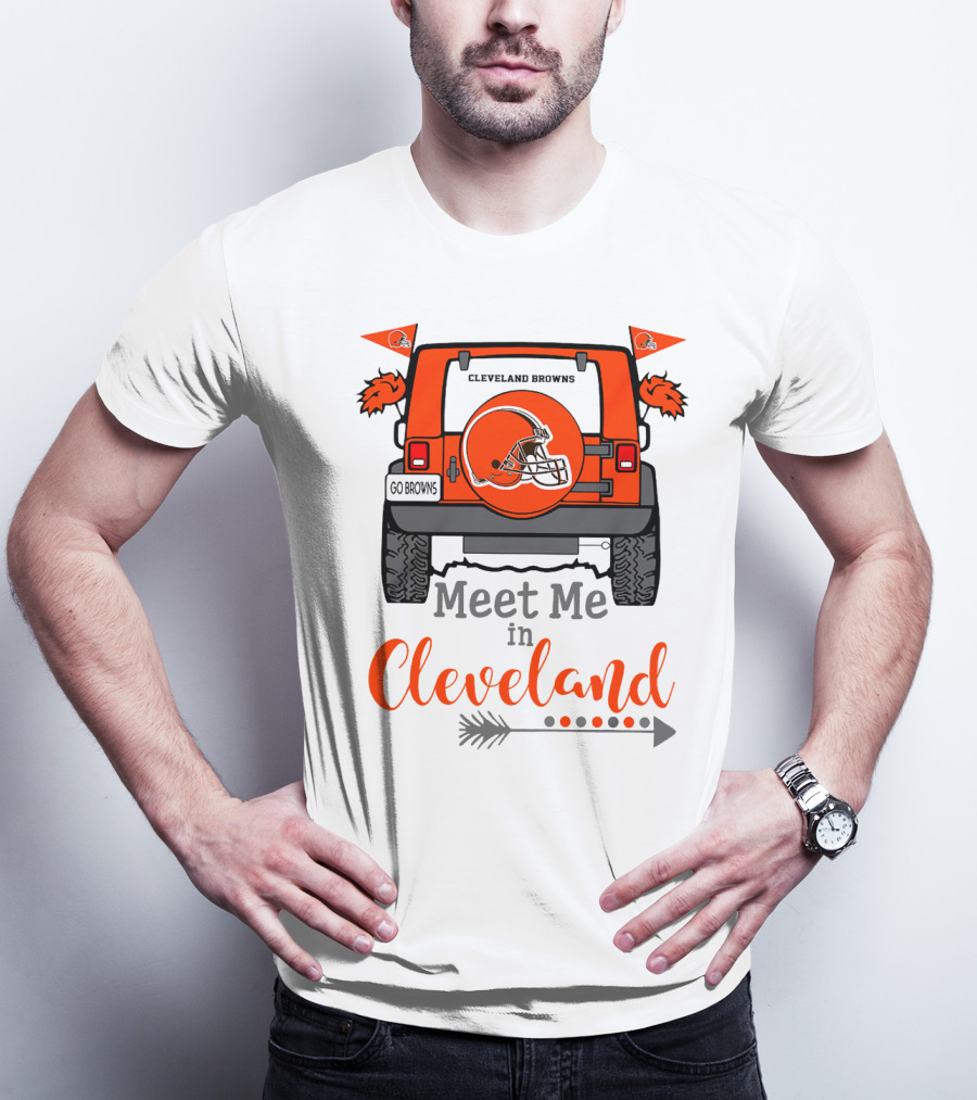 Cleveland Browns Meet Me In Cleveland Go Browns T-Shirt
