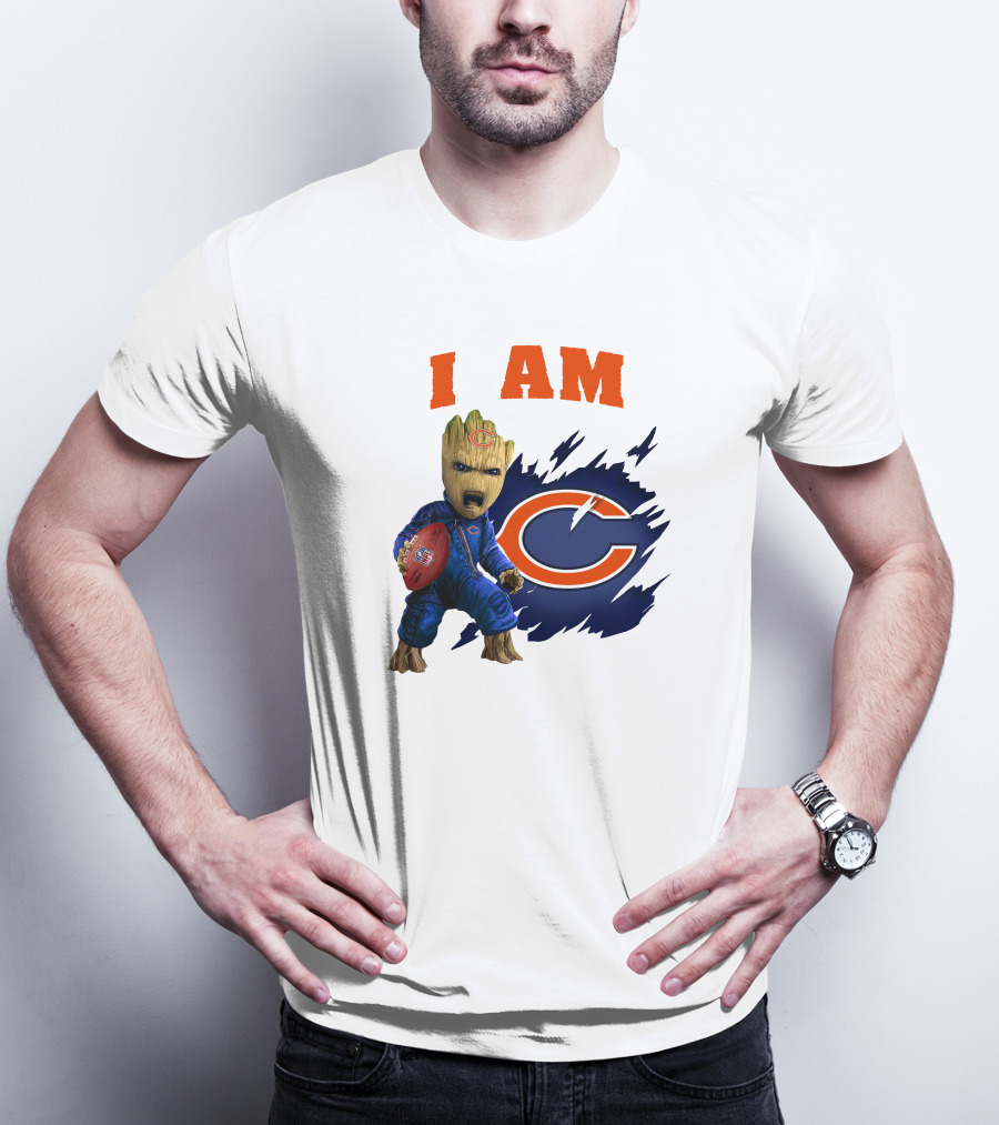 I Am Groot Chicago Bears Football C T-Shirt
