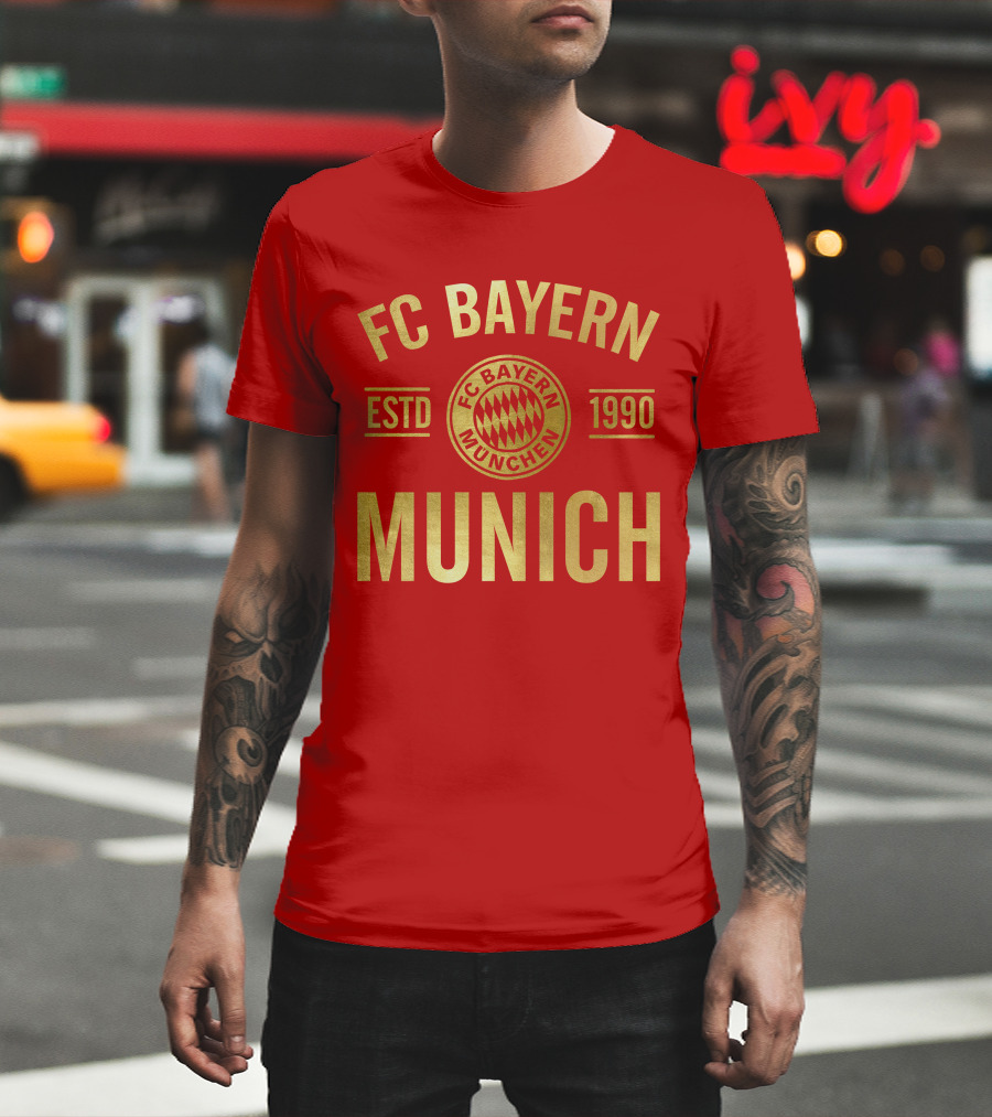 FC Bayern Munich ESTD 1990 T-Shirt