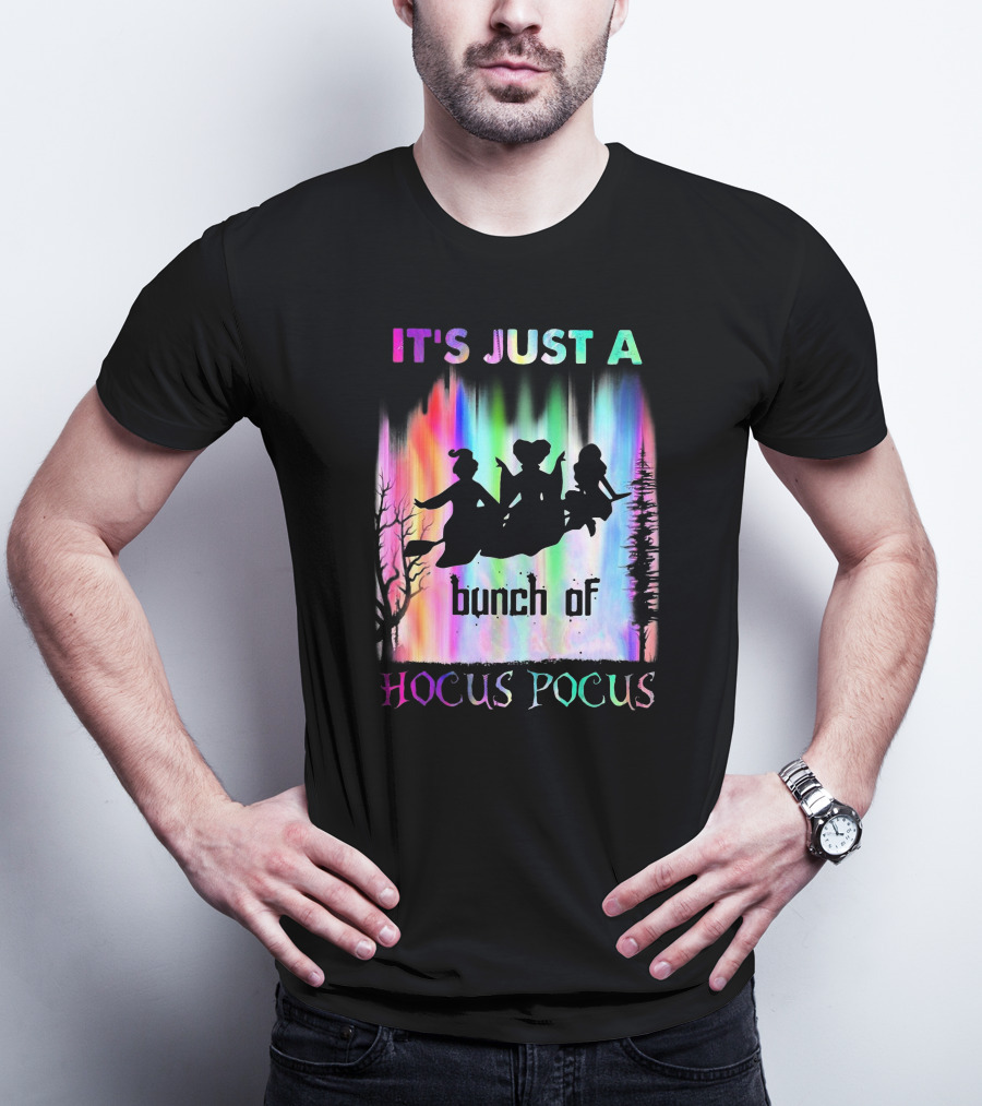 It's Just A Bunch Of Hocus Pocus Silhouettes T-Shirt