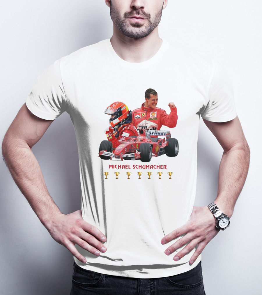 Michael Schumacher Ferrari Racing Champion Thank You For The Memories T-Shirt