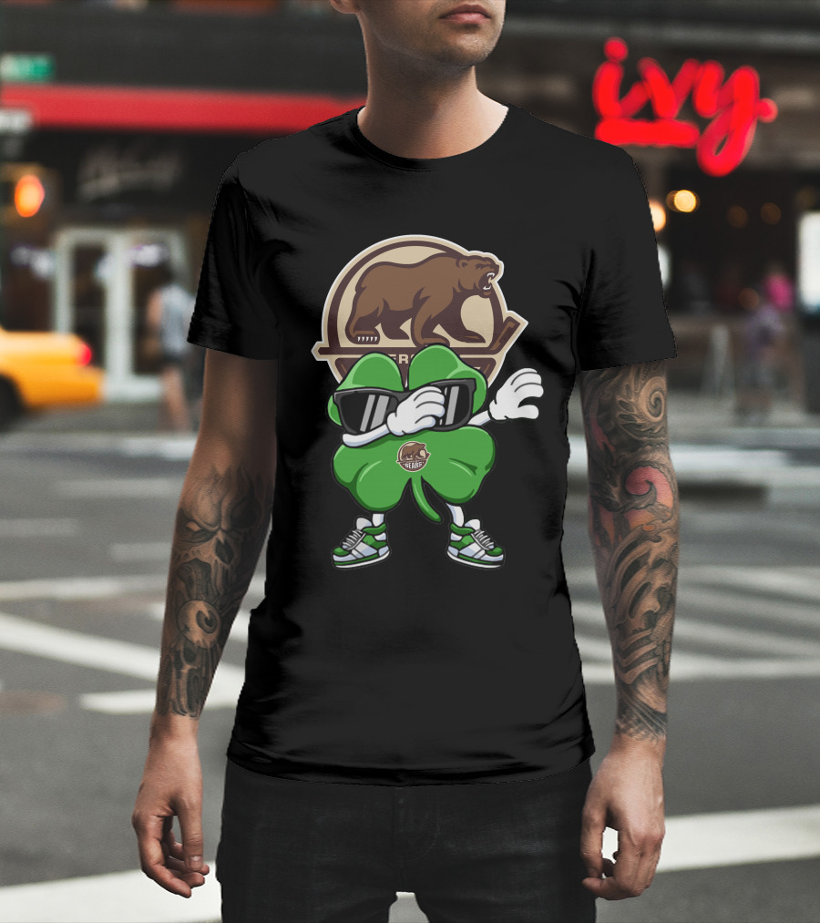 Hershey Bears Lucky Clover Bear T-Shirt