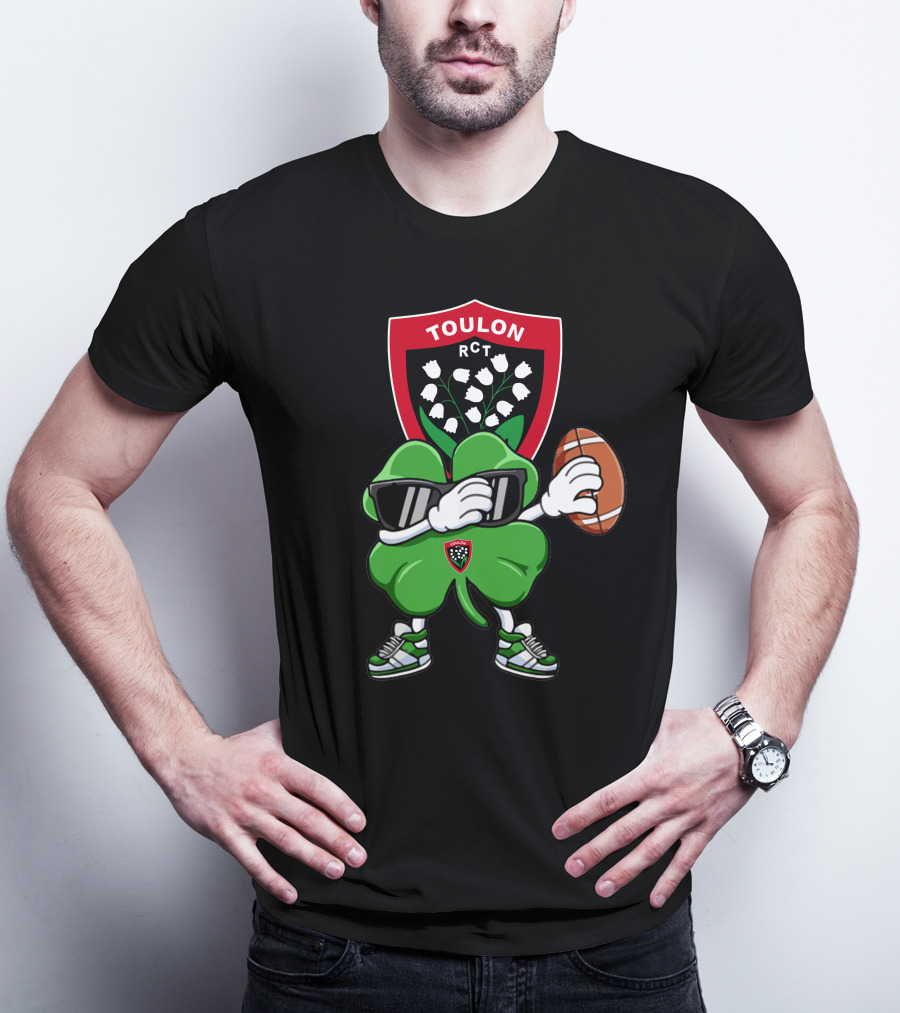 Toulon RCT Rugby Clover Shield T-Shirt