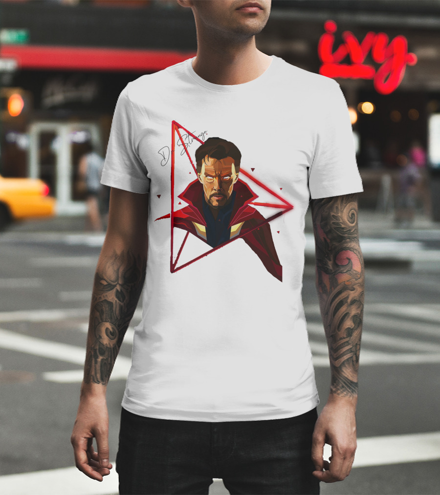 Dr Strange DS1009 Triangle Emblem T-Shirt