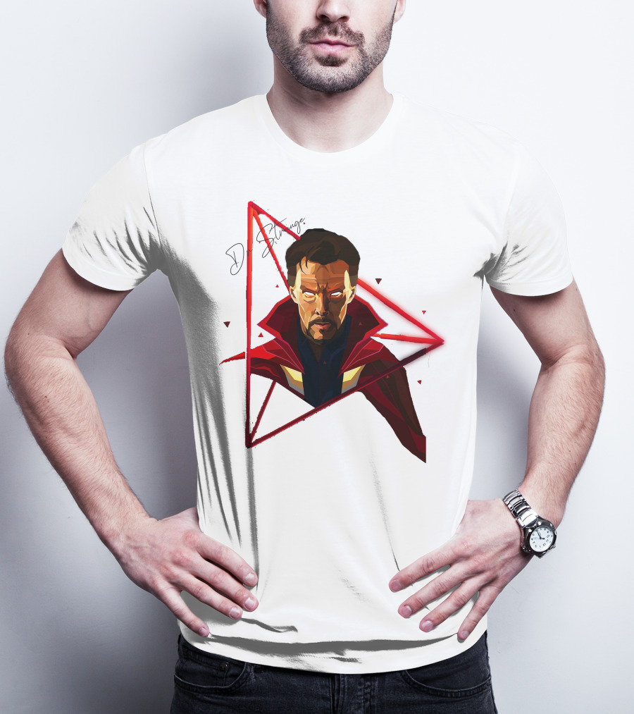 Dr Strange DS1009 Triangle Emblem T-Shirt