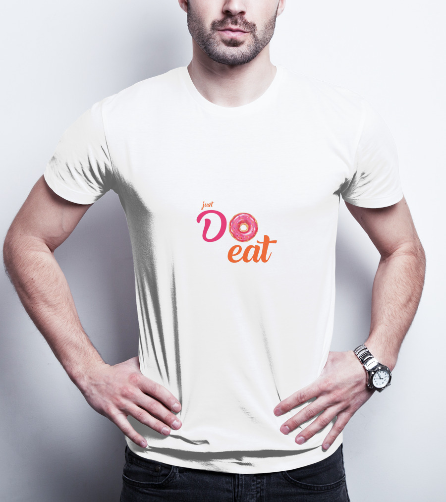 Just Do Eat Donut Media T-Shirt