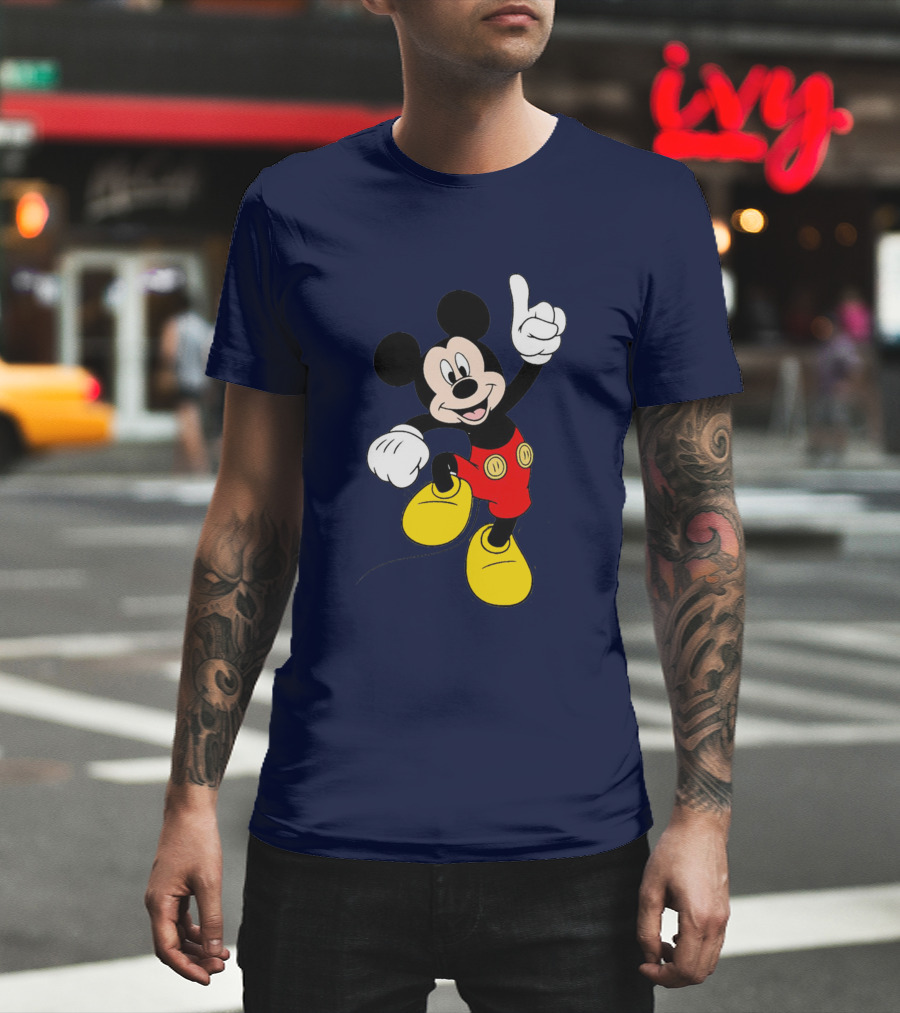 Mickey Mouse I'm So Happy Classic Disney Character T-Shirt