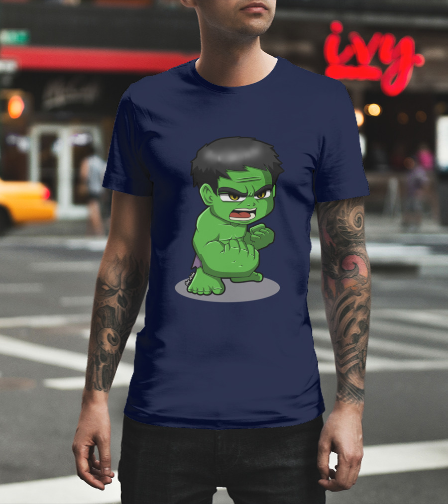 Hulk Angry Cartoon Hulk T-Shirt