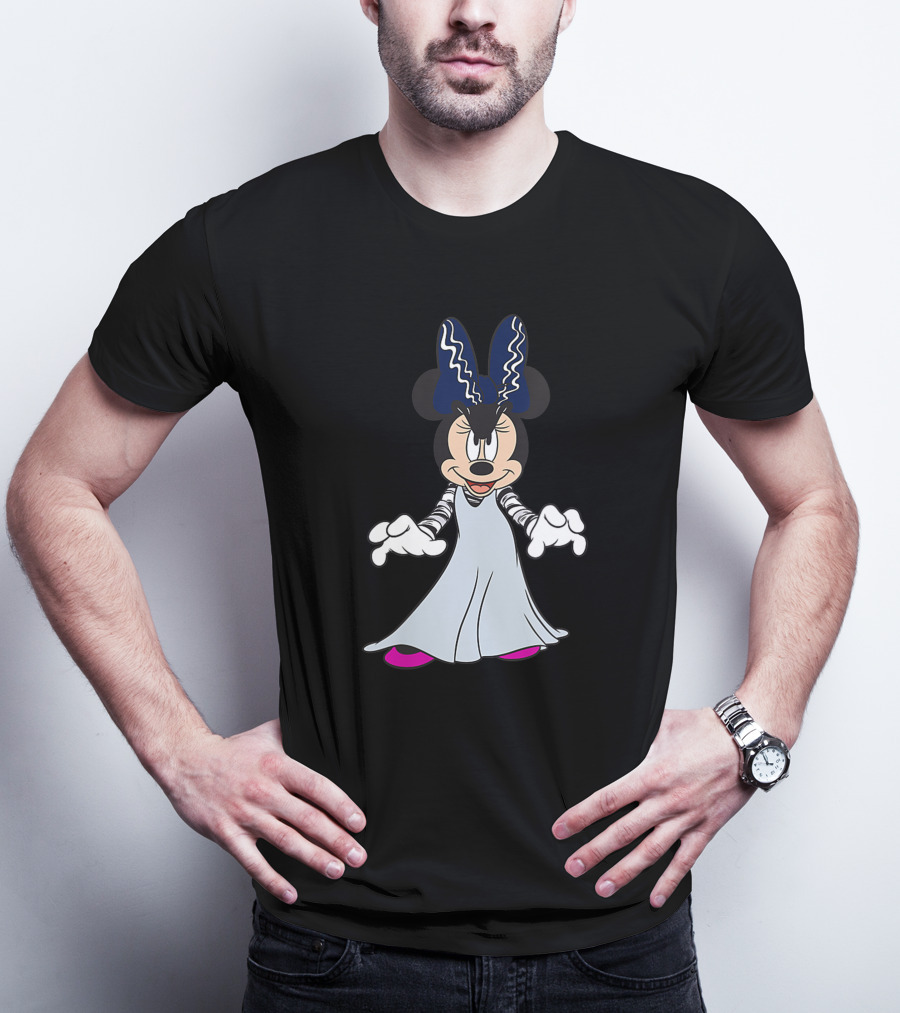 Minnie Mouse Halloween Frankenstein Costume Disney T-Shirt
