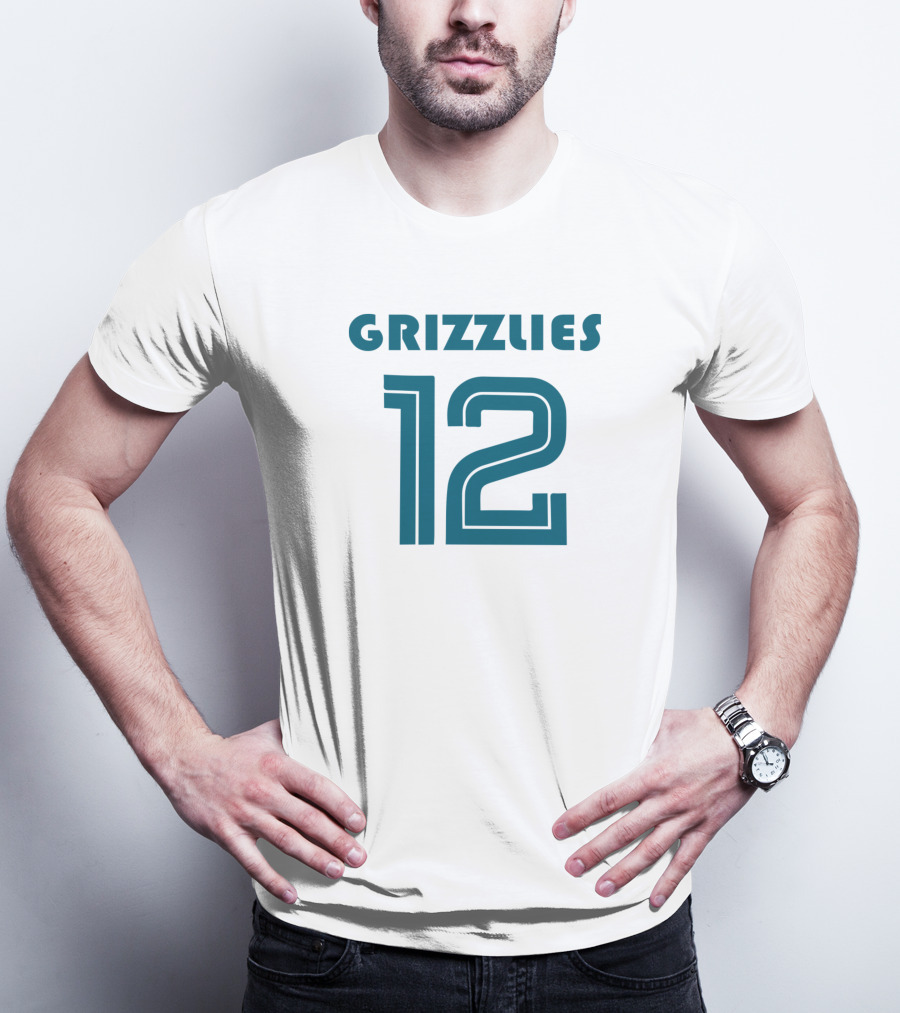 Grizzlies Number 12 Ja Morant Basketball Fun T-Shirt