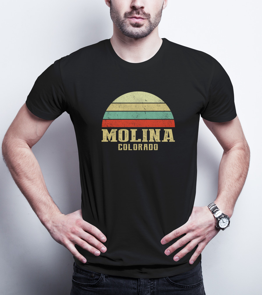 Molina Colorado Retro Vintage Sunset T-Shirt
