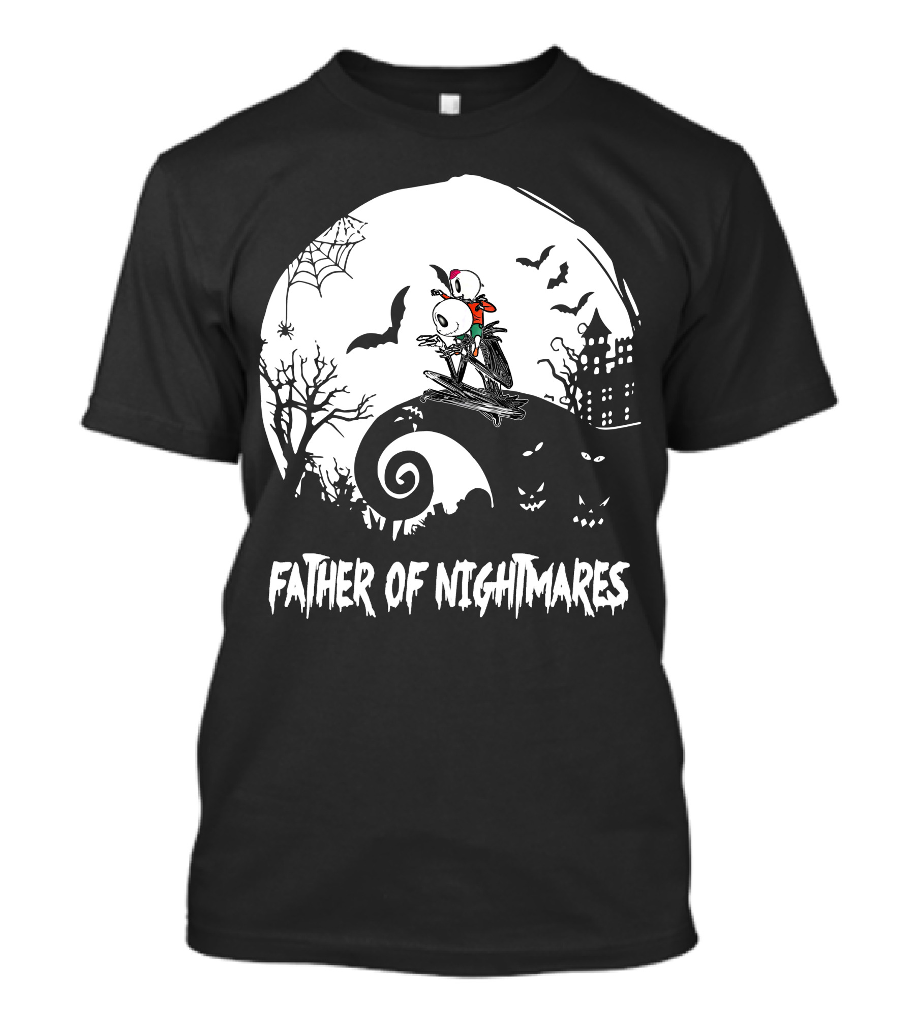 Father Of Nightmares Halloween Scene T-Shirt