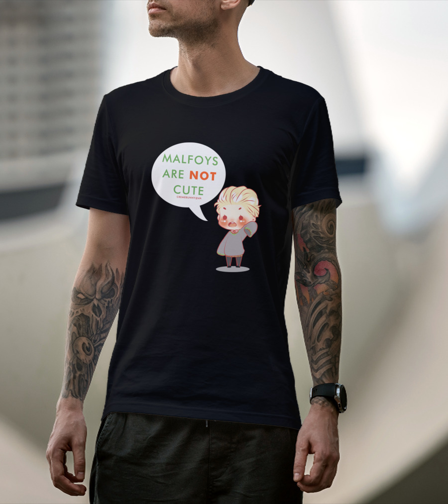Draco Malfoy Chibi Malfoys Are Not Cute T-Shirt