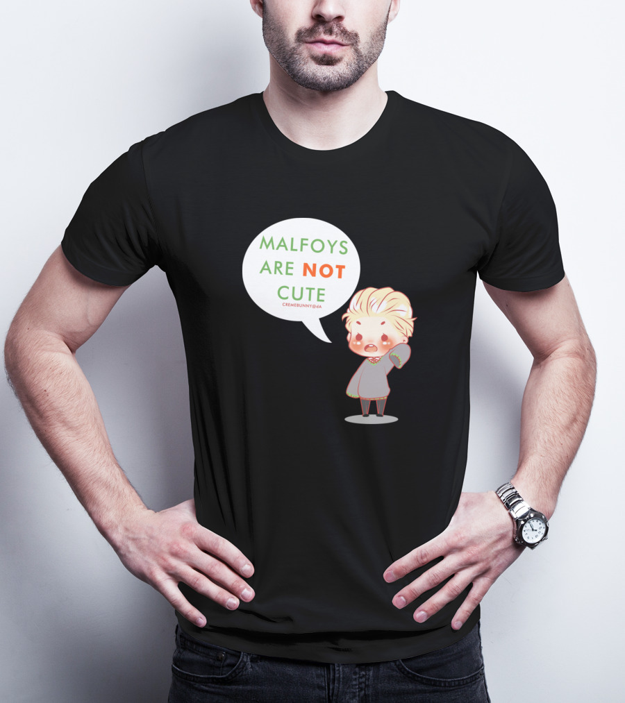 Draco Malfoy Chibi Malfoys Are Not Cute T-Shirt