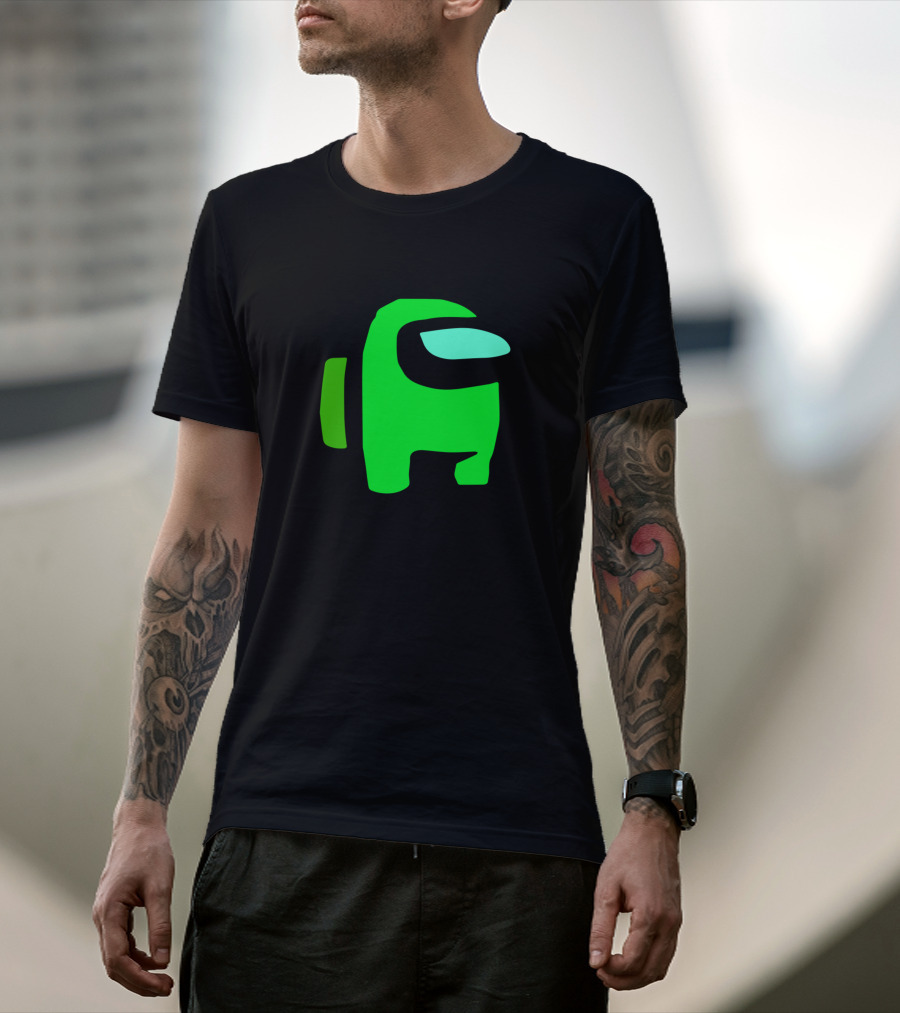Among Us Crewmate Character Green T-Shirt