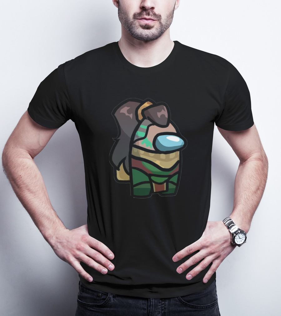 Among Us Illaoi League Of Legends Crossover T-Shirt