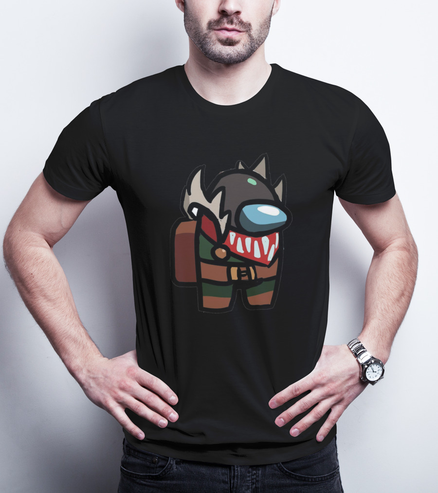 Among Us Pyke Crossover League Of Legends Character T-Shirt
