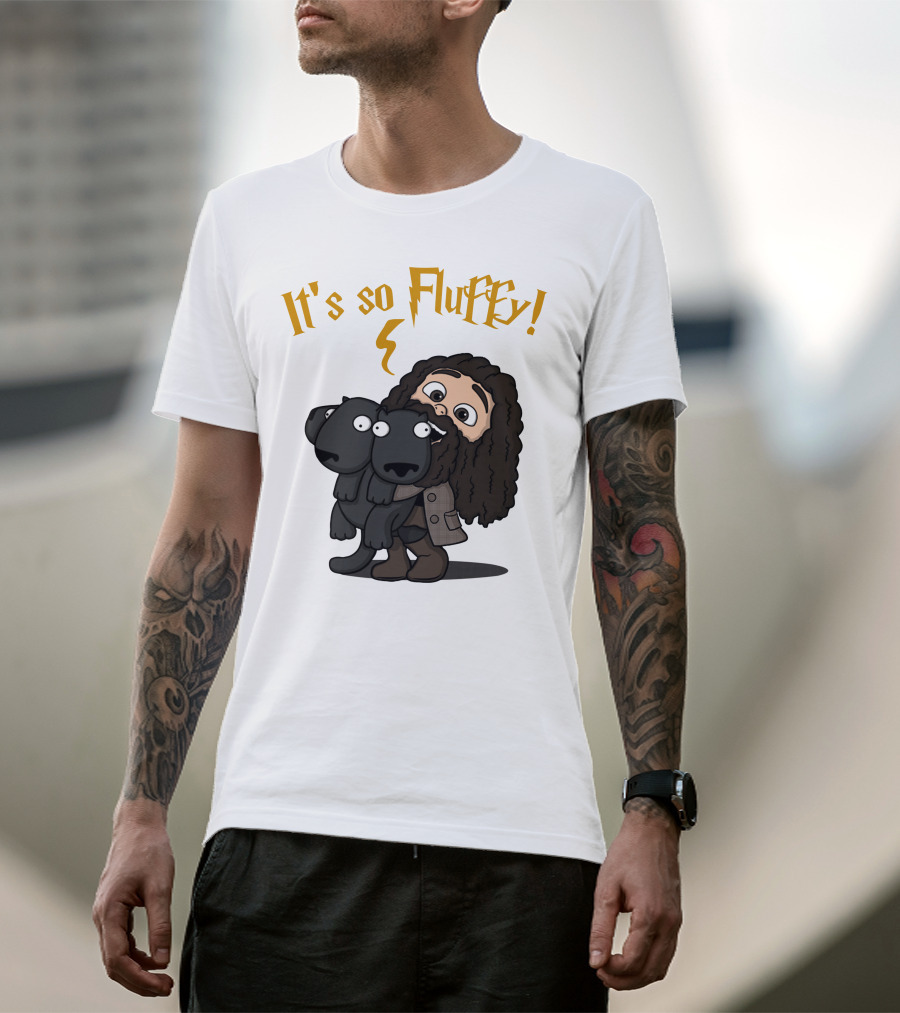 Robbie Coltrane It’s So Fluffy Lightning Wizard T-Shirt