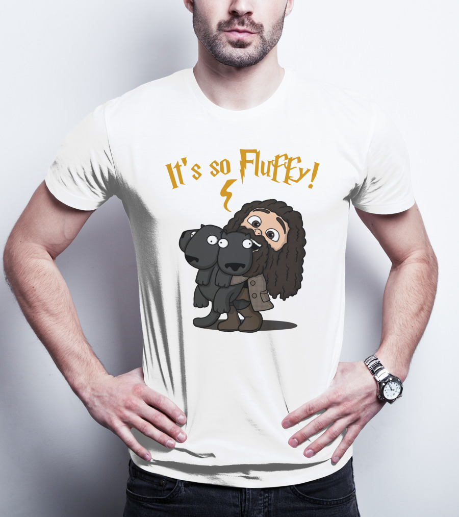 Robbie Coltrane It’s So Fluffy Lightning Wizard T-Shirt