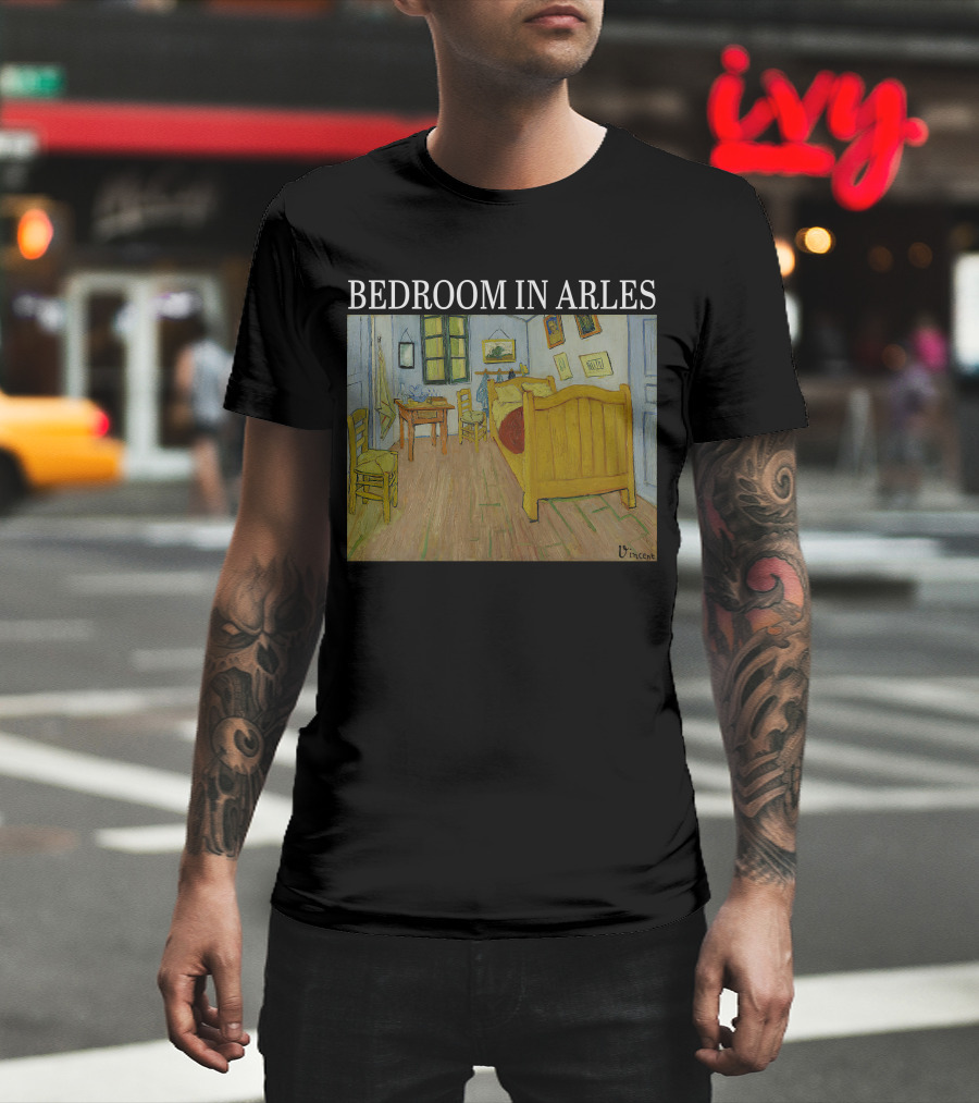 Bedroom In Arles Vincent Van Gogh Painting Recreation T-Shirt