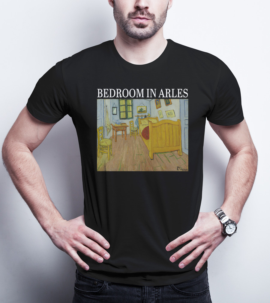 Bedroom In Arles Vincent Van Gogh Painting Recreation T-Shirt