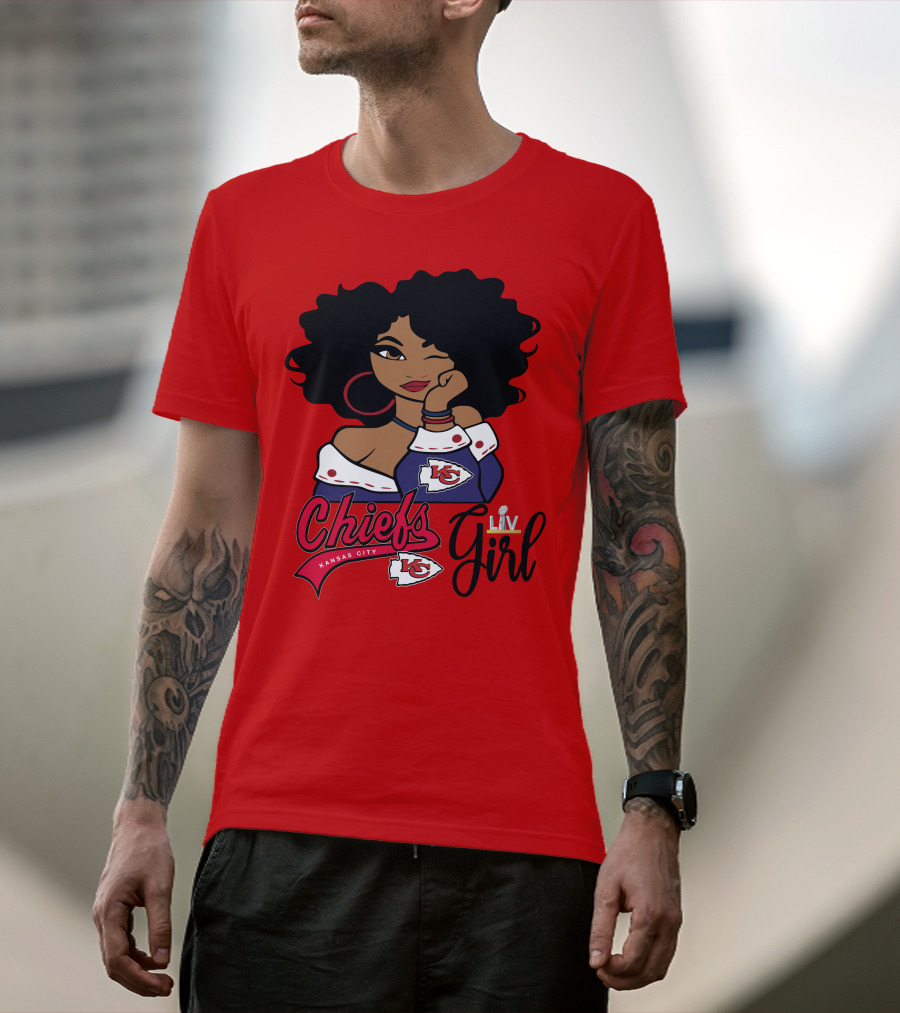 Kansas City Chiefs Girl Chiefs Kansas City Liv Girl T-Shirt