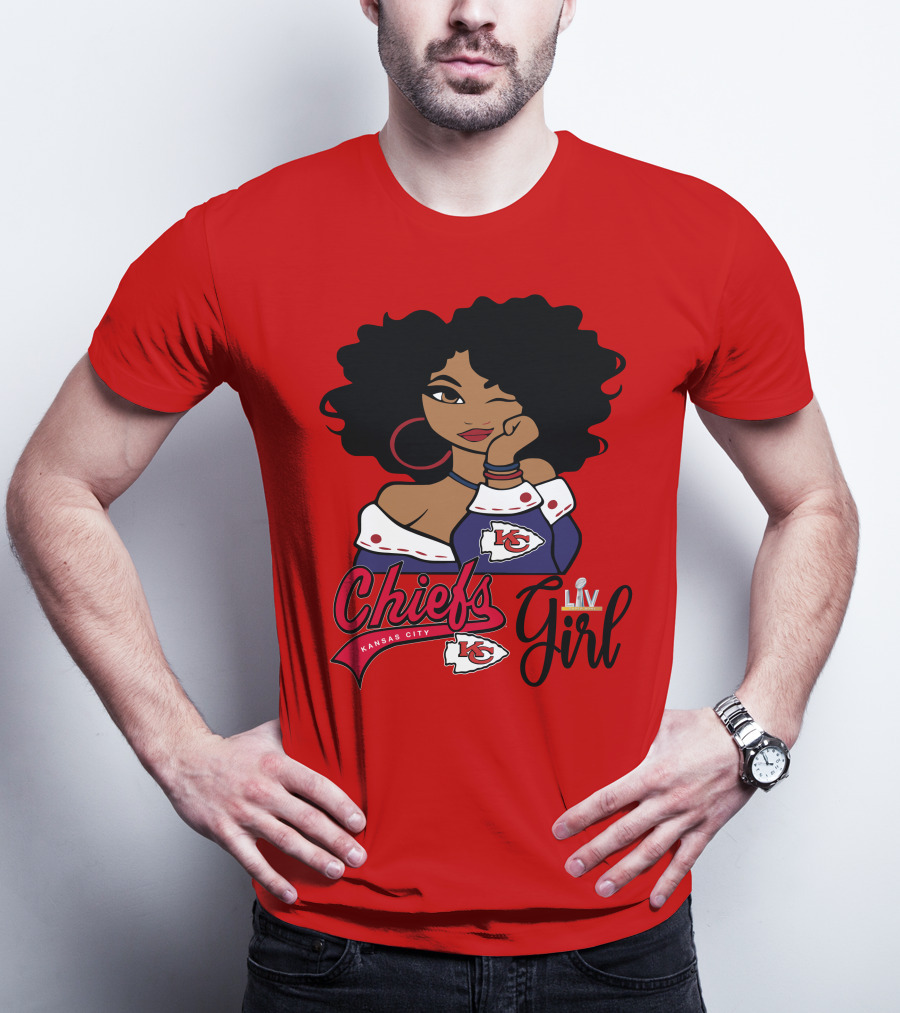 Kansas City Chiefs Girl Chiefs Kansas City Liv Girl T-Shirt